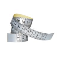 China Waterproof Adhesive Workbench Ruler Tape 60cm Dual Scale Fish Measuring Tape for Boat Kayak Table for sale