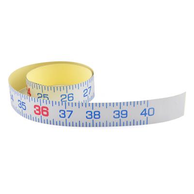 China 40 Inch Waterproof Vinyl Fish Ruler Measure Tape with Adhesive Back Custom Logo for sale