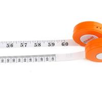 China 60 Inch 1.5 Meter Retractable Body Measuring Tape Round Mini ABS Case Custom Logo for sale