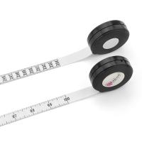 China 150cm 60 Inch Retractable Measuring Tape Dual Sided Metric Inch with Custom Logo for sale
