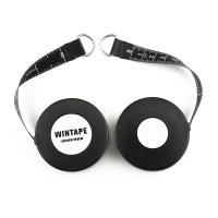China Wintape Clear Large Numbers 100 Inch 2.5 Meter Extra Long Black Tape Measure for Clothing Designer for sale