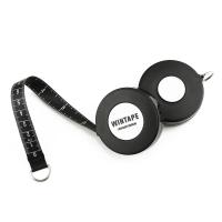 China Wintape Clear Large Numbers 100 Inch 2.5 Meter Extra Long Black Tape Measure for Clothing Designer for sale