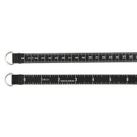 China Wintape Clear Large Numbers 100 Inch 2.5 Meter Extra Long Black Tape Measure for Clothing Designer for sale