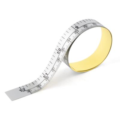China Wintape 12 Inch Right to Left Workbench Measuring Guide Plastic Oil Proof Sticker Back Tape for sale