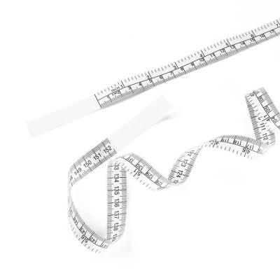 China Wintape 60 Inch PE Non PVC Soft Measuring Tape 152cm Flat Surface Without Metal Ends for sale