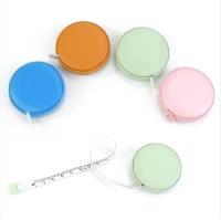 China Dual Sided Retractable Tape Measure 150cm 60inch Soft PVC Fiberglass Sewing Body Measuring Ruler for sale