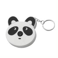 China Mini Cartoon Animal Tape Measure 150cm 60 Inch Retractable Key Ring Portable Cute Panda Frog Piggy Tiger for sale