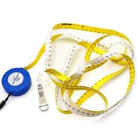 China Livestock Cow Pig Weighing Tape Measure 2.5m ABS Plastic Body Weight Measuring Tape for sale