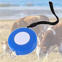 China 2.5m Retractable Livestock Body Weight Measuring Tape for Veterinary Clinics ABS Case for sale