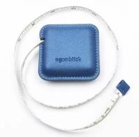 China Custom Logo Mini Tape Measure Keychain 150cm 60 Inch Retractable Square PVC Fiberglass Tape for sale