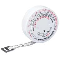 China 150cm Retractable BMI Body Tape Measure for Weight Loss Diet Fitness Tracking Ruler for sale