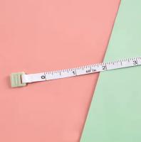 China 1.5m 60 Inch Portable Keychain Mini Tape Measure Square Plastic Measuring Tape Custom Logo for sale