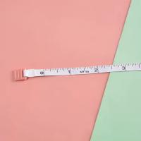 China 1.5m 60 Inch Portable Keychain Mini Tape Measure Square Plastic Measuring Tape Custom Logo for sale