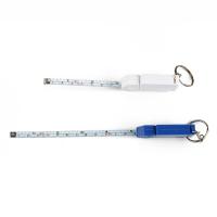 China Wintape Plastic Mini Truck Shape 1 Meter Steel Tape Measure Retractable Keychain Measuring Tool for sale