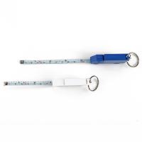China Wintape Plastic Mini Truck Shape 1 Meter Steel Tape Measure Retractable Keychain Measuring Tool for sale