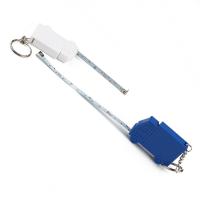 China Wintape Plastic Mini Truck Shape 1 Meter Steel Tape Measure Retractable Keychain Measuring Tool for sale