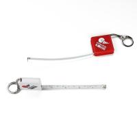 China Wintape Mini Keychain Tape Measure 2m Retractable Square Plastic Measuring Tape with Level for sale