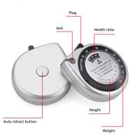 China Wholesale 1.5M Automatic Retractable BMI Waist Measuring Tape 150cm 13mm for sale