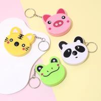 China Custom Cute Cartoon Animal Design Portable Tape Measure 150cm 60inch with Key Ring for sale
