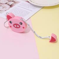 China Custom Cute Cartoon Animal Design Portable Tape Measure 150cm 60inch with Key Ring for sale