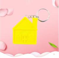 China Wintape 1 Meter 3ft Mini Keychain Tape Measure Imperial ABS Case Fiberglass Tape for sale