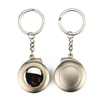 China Wintape Mini Steel Tape Measure 60 Inch Retractable ABS Galvanized Silver Gold Round Case for sale
