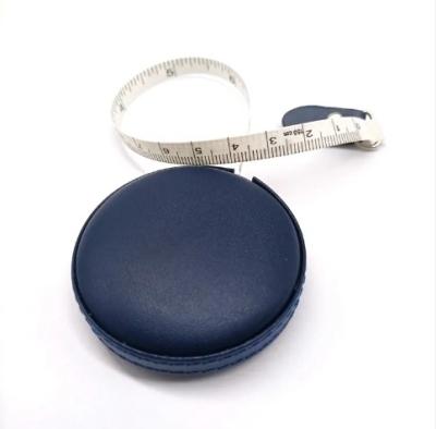 China Portable Leather Measuring Tape 60 Inch 150cm Dual Sided Tape Measure for Sewing for sale