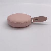 China Custom Logo Retractable Leather Tape Measure 150cm 60 Inch Dual Scale Body Measuring Tape for sale