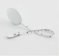 China Retractable PU Leather Tape Measure 150cm 60 Inch Dual Sided Body Measuring Sewing Tailor Tool for sale