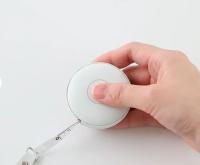 China Retractable PU Leather Tape Measure 150cm 60 Inch Dual Sided Body Measuring Sewing Tailor Tool for sale