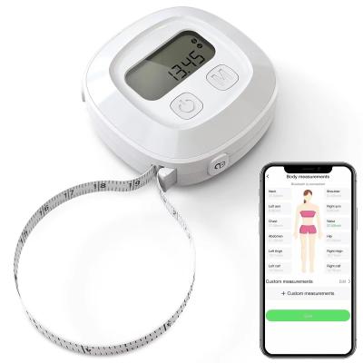 China Smart Health Digital Tape Measure 66mm Body Measuring Tool with App Bluetooth Recording for sale