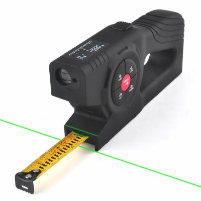 China Wintape 3-in-1 Multifunctional Laser Tape Measure 40m Digital LCD Handheld Portable for sale