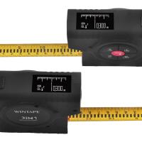 China Wintape Digital Laser Tape Measure 131ft Bluetooth USB Rechargeable 5m Steel Tape for sale