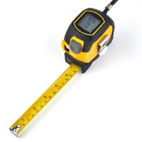 China Wintape 3-in-1 Laser Measure Tool 40m Digital Distance Meter with 5m Auto-Lock Steel Tape for sale