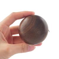 China Walnut Shell 2m 6ft Steel Tape Measure Dual Scale 6mm Wide Blade Precision Measuring Tool for sale