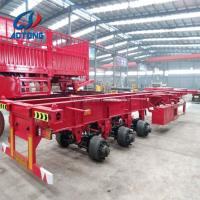 China Tri-Axle Container Semi Trailer Perfect for Container Chassis in the United States for sale