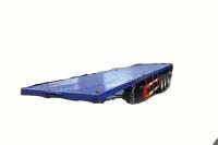 China Tri-Axle Container Semi Trailer Perfect for Container Chassis in the United States for sale