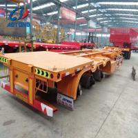 China Tri-Axle Container Semi Trailer Perfect for Container Chassis in the United States for sale