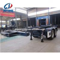 China Fuwa Bpw Optional Axle 40 Feet 3 Axles Skeleton Semi Trailer for Container Transportation for sale
