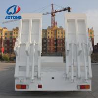 China Lowbed Semi-Trailer for Heavy Road Equipment 4 Axles 12.5m 40 Feet Tire 245/70r19.5 for sale