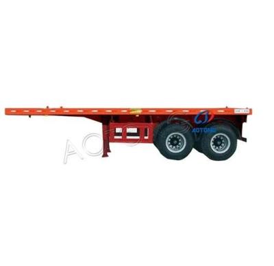 China 2/3/4 Axles 35T-50T Heavy Duty Flatbed Container Semi Trailer with OE NO. LAT9360TJZG for sale