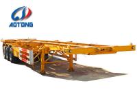 China Manufacture 3 Axle 40FT Skeleton Container Chassis/Semi Trailers with 12 Twist Locks for sale