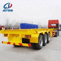 China Manufacture 3 Axle 40FT Skeleton Container Chassis/Semi Trailers with 12 Twist Locks for sale