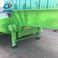 China Optional Cargo Box 80 Ton Low Bed Trailer with 13000*3000*1650mm Length and 3 Axles for sale