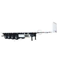 China 2/3/4 Axles Lowbed Semi Trailer with Mechanical Suspension Air Suspension Optional for sale