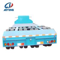 China 100-500ton Hydraulic Multi-Axis Heavy Load Low Bed Modular Trailer 7/8/9/10/16 Axis Optional for sale
