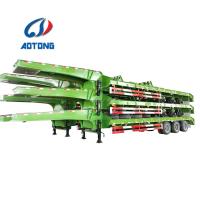 China Customized Extensional 3/4/5 Axles Bulldozer Transport Trailers for Customer Request for sale
