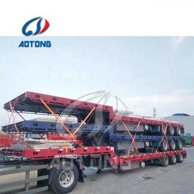 China Australia Market 50 or 60 Tons Heavy Duty Goose Neck Semi Trailer with Low Bed Design for sale