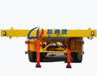 China Steel 20FT 40FT Container Long Lifetime Chassis Skeleton Semi Trailer with Container Lock for sale