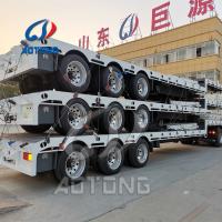 China Australia Market 50 or 60 Tons Heavy Duty Goose Neck Semi Trailer with Low Bed Design for sale